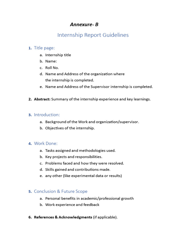 Internship Implementation - Notice | PDF