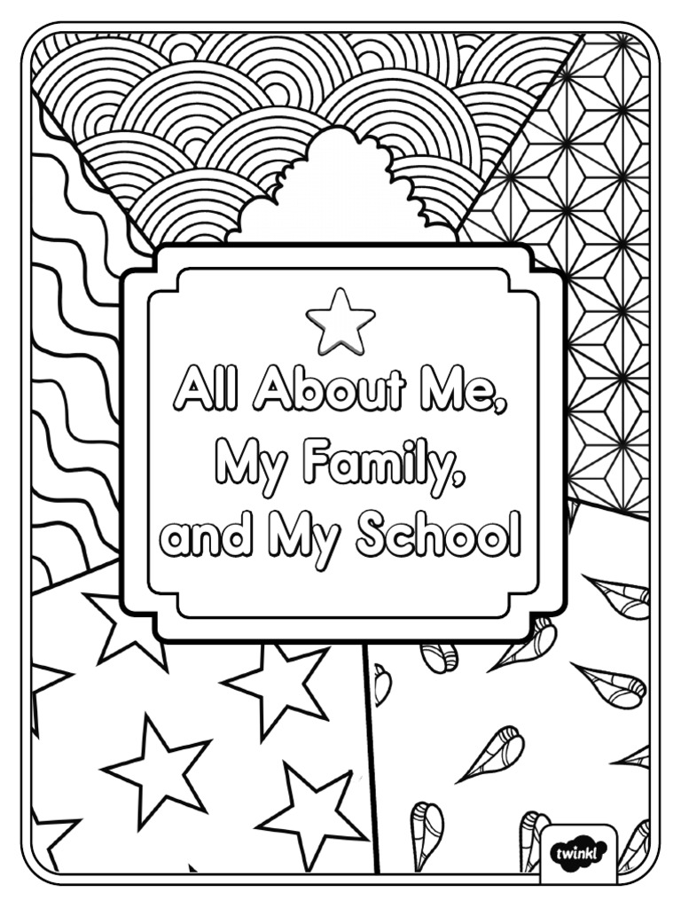 All About Me and My Family Activities | PDF | Classroom | Word