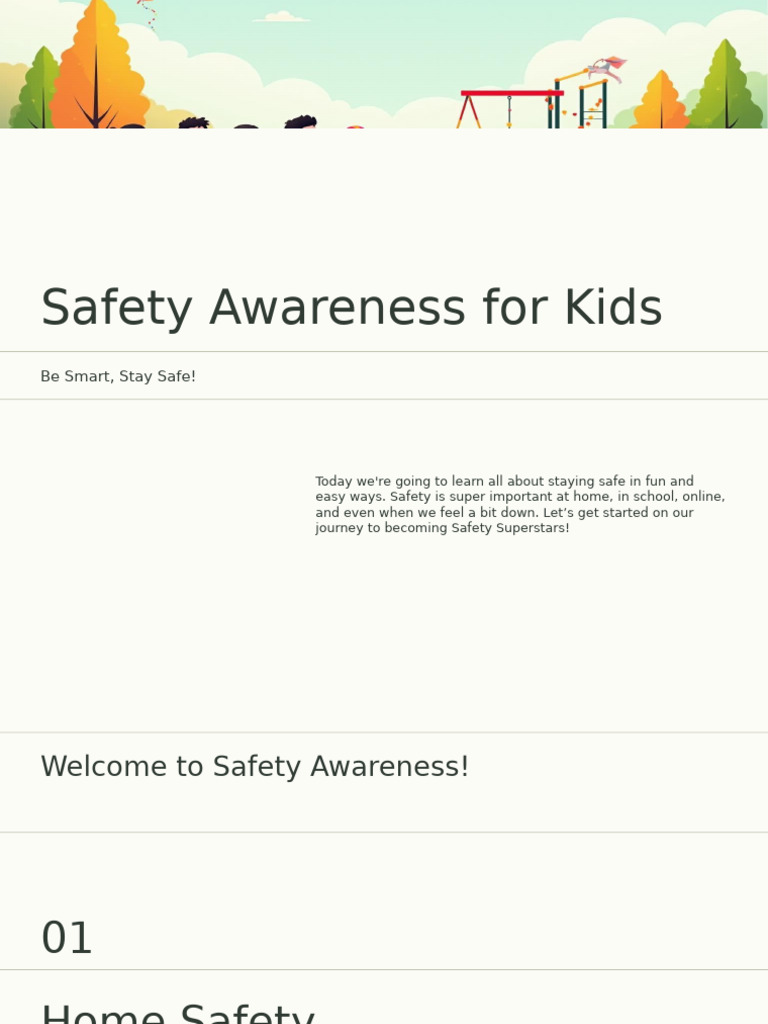 Kids' Guide to Safety Awareness | PDF | Well Being