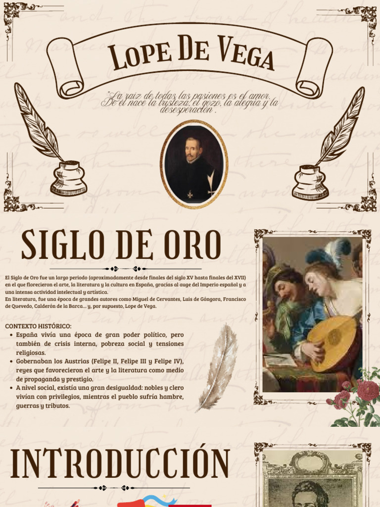 Lope de Vega y el Siglo de Oro español | PDF