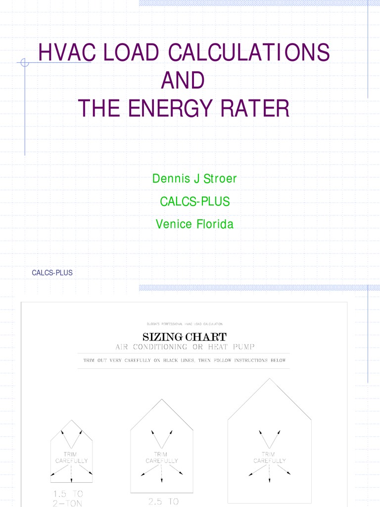 HVAC Calculations | PDF | Home & Garden | Technology & Engineering