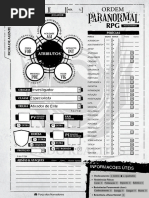 Fichas de Personagem para CRIS RPG | PDF
