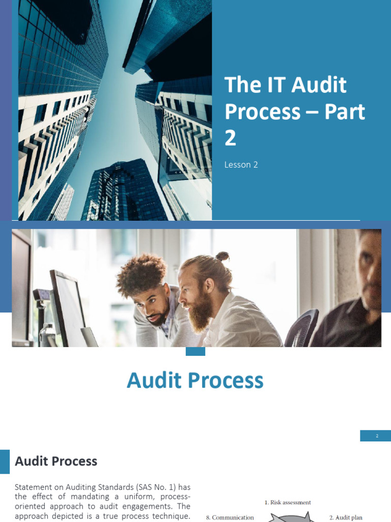 The IT Audit Process - Lesson 2 - Part 2 | PDF | Audit | Internal Control