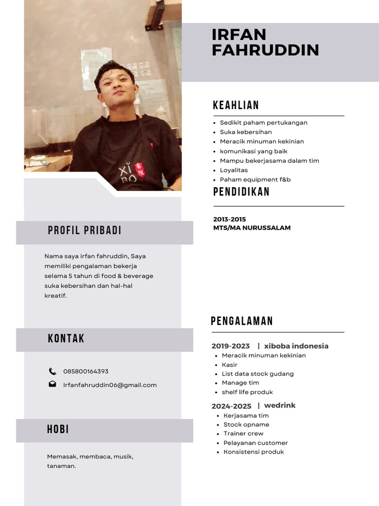 Putih Abu Abu Modern HRD Resume_20250415_123421_0000 | PDF