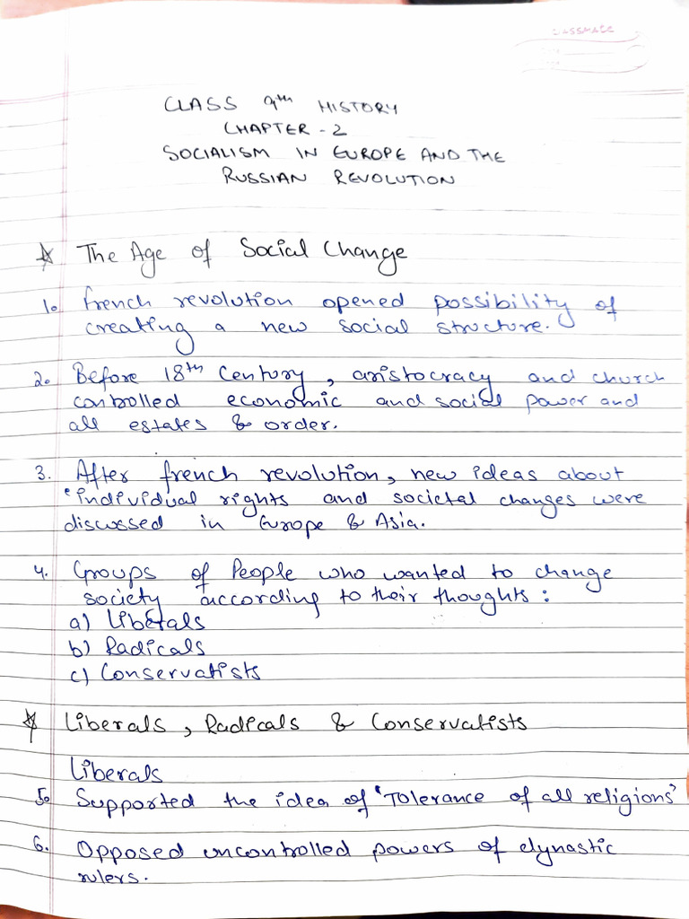 Class 9 History Chapter 2 Notes | PDF