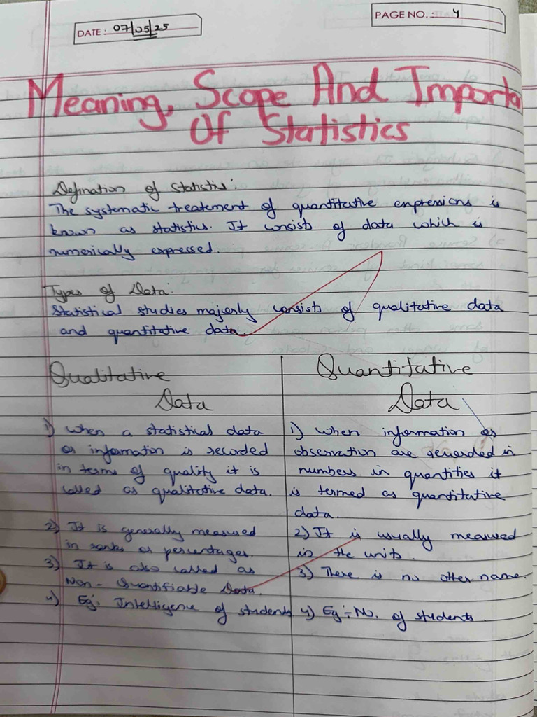 Statistics Ch2 PDF | PDF