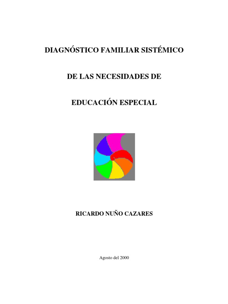 Diagnóstico Familiar Sistémico de Las NEE | PDF | Familia | Mujer