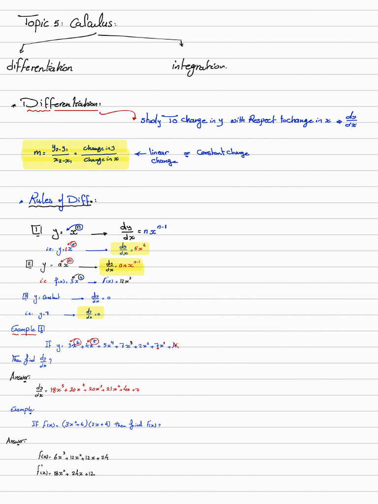 Diff Class 1 and 2 | PDF | Gradient | Force