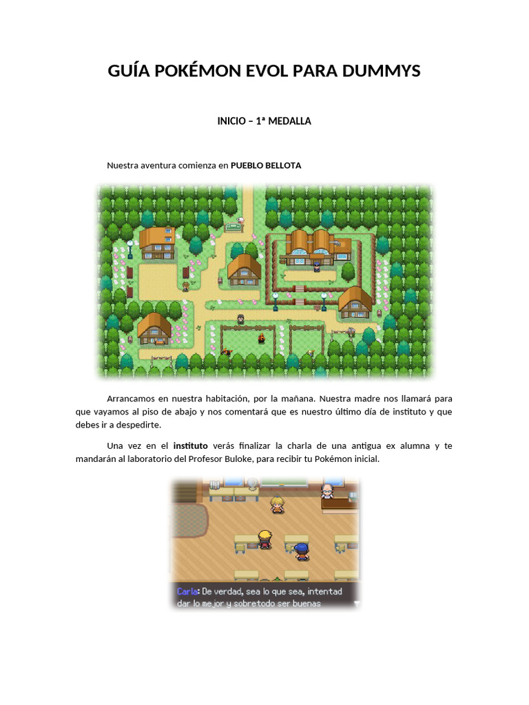 Guía Pokémon Evol para Dummys | PDF | Pokémon