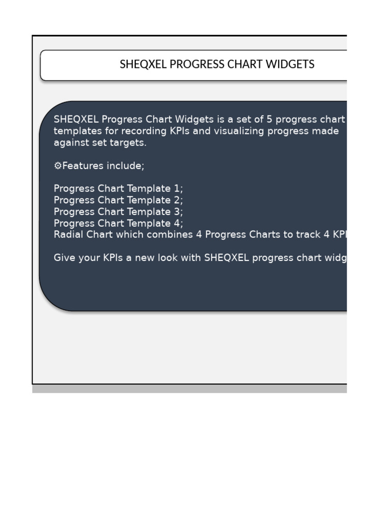 SHEQXEL Progress Chart Templates | PDF | Business