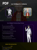 Saitama's Terra 2 Character Overview | PDF