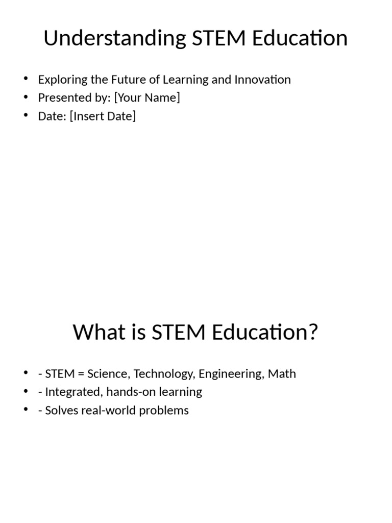Key Insights on STEM Education | PDF