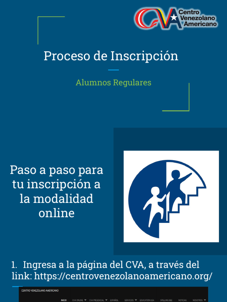 Paso A Paso de La Inscripción Online | PDF
