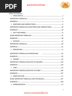 Quantitative Aptitude Notes Pdf
