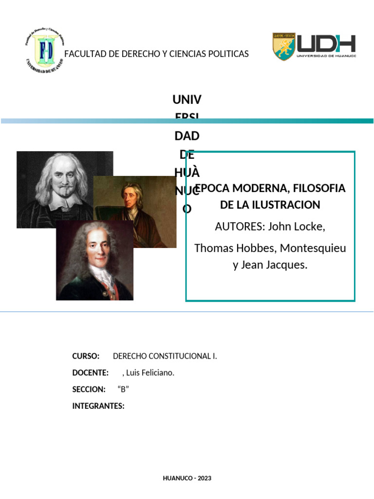 John Locke | PDF | Contrato social | Jean-Jacques Rousseau