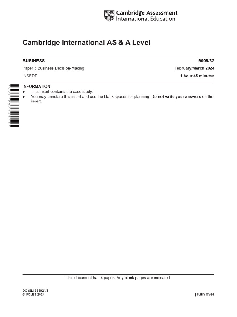 BS paper 3 pack | PDF | Marketing | Inflation
