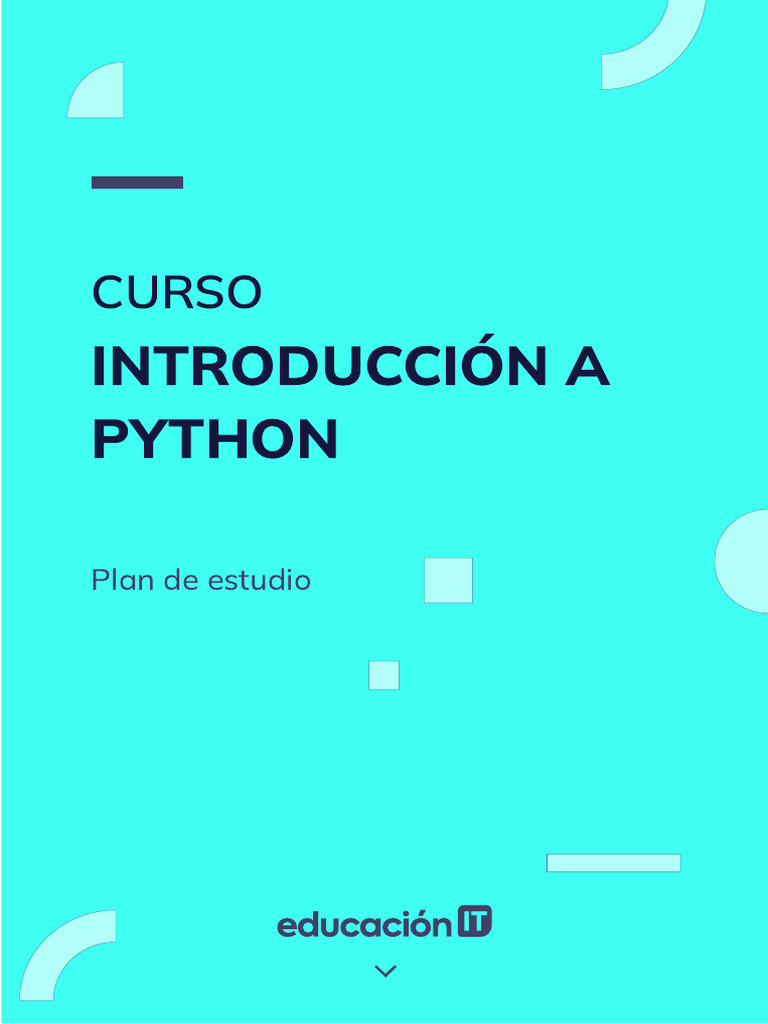 Curso de Introduccion Python | PDF | Python (lenguaje de programación) | Inteligencia artificial