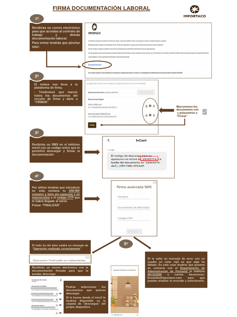 Firma Documentacion Laboral | PDF