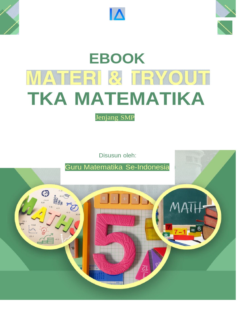 Ebook TKA Matematika SMP 2023 | PDF