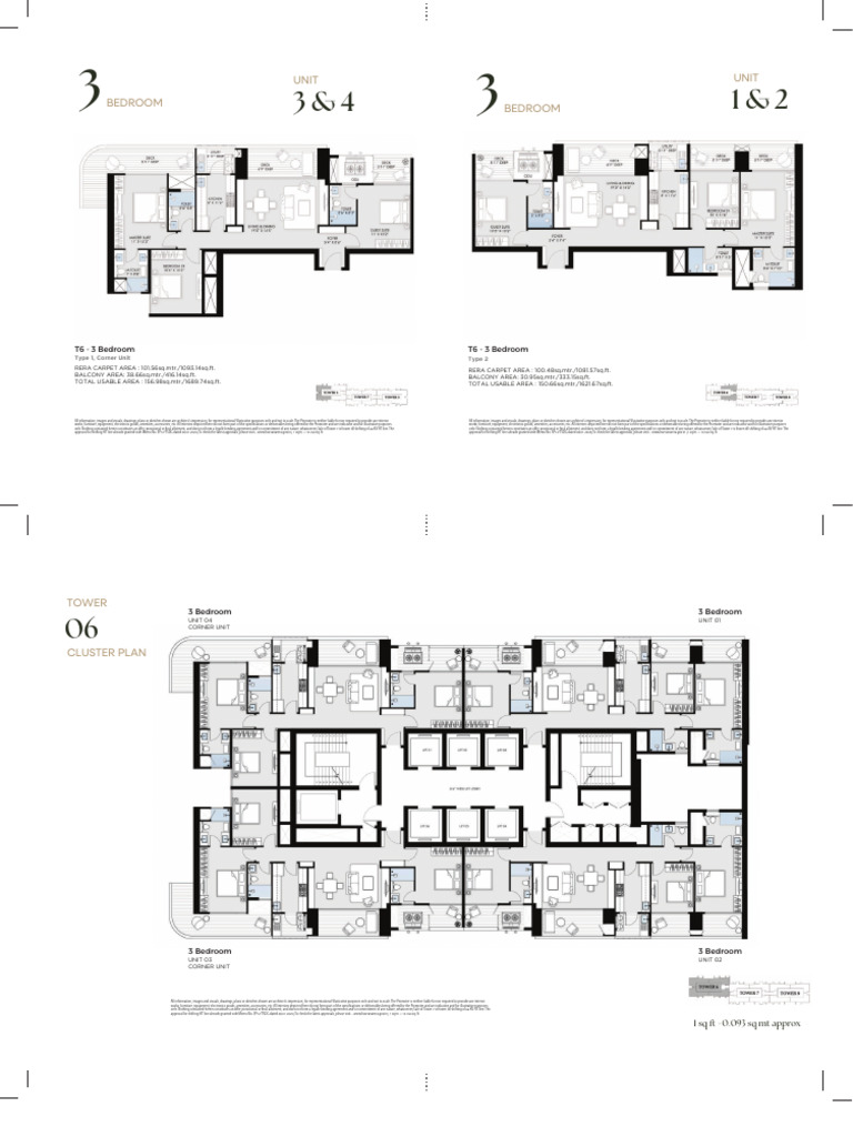 3 & 4 Bedroom Unit Specifications | PDF