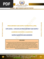 CIPS MER Assessment Candidate Guide | PDF | Procurement | Knowledge