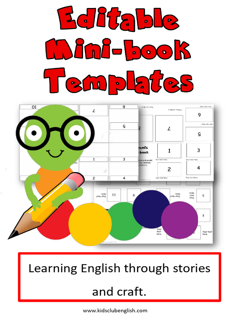 Editable Mini Book Templates | PDF