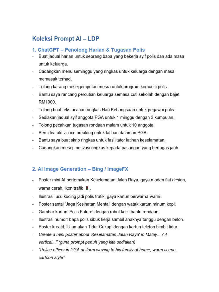 Prompt Cheatsheet AI | PDF