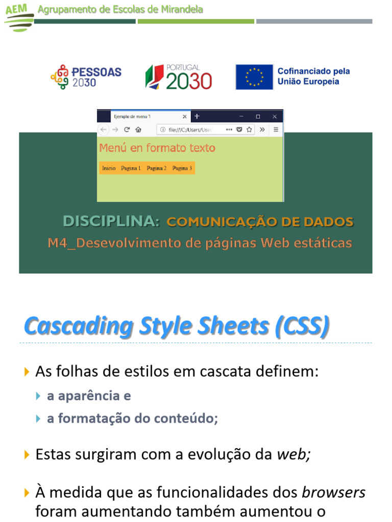 3_CSS | PDF | Html | Informática