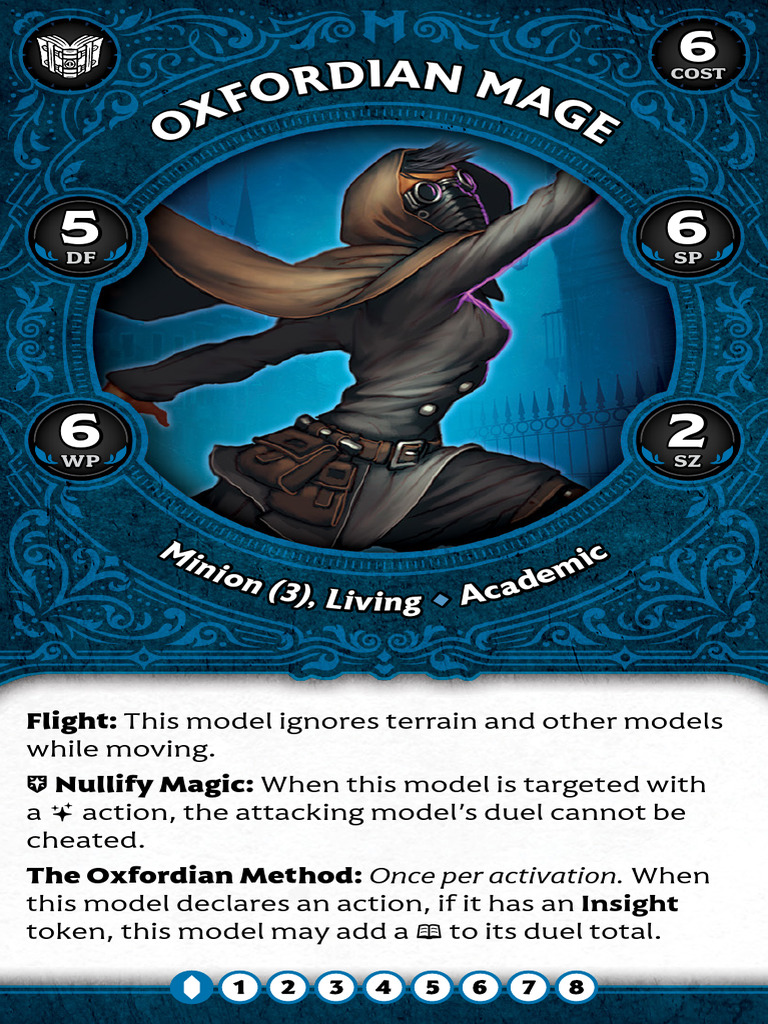 M4E Stat Academic Oxfordian Mage B | PDF