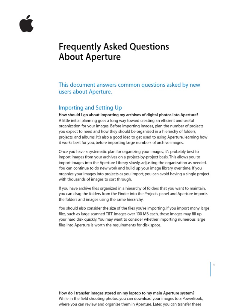 This Document Answers Common Questions Asked by New Users About ...