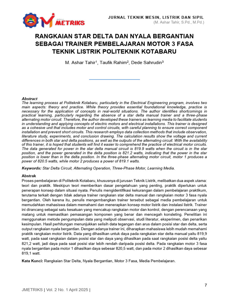 Apa Itu Star Delta | PDF