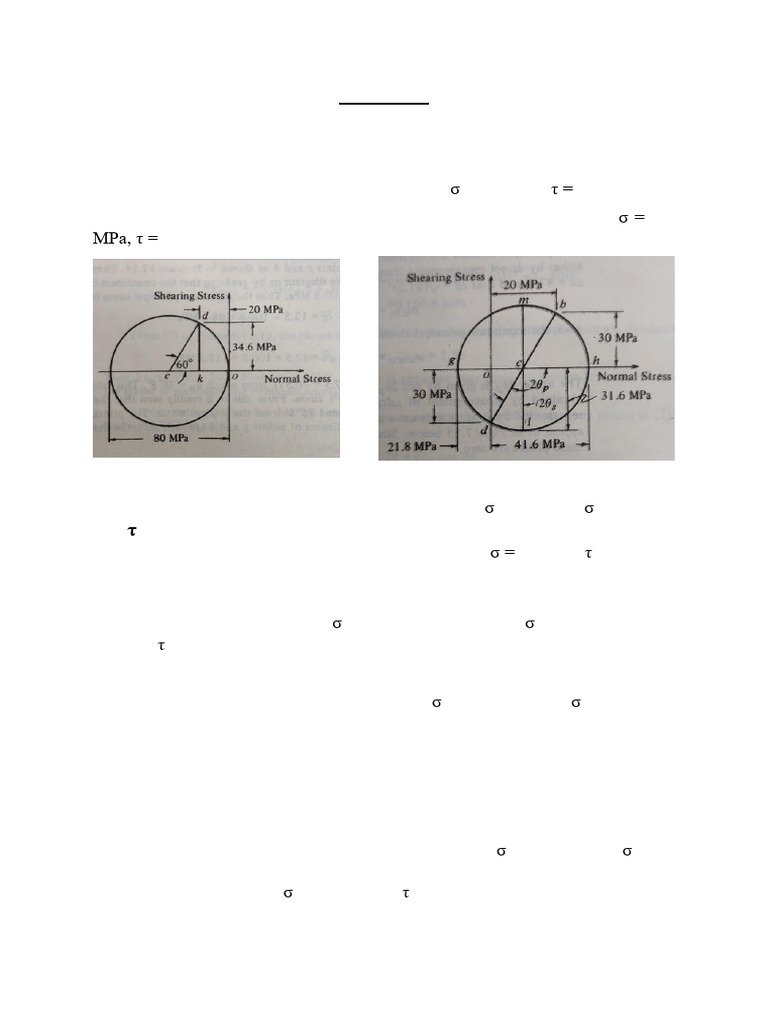 Stress and Strain Analysis Problems | PDF