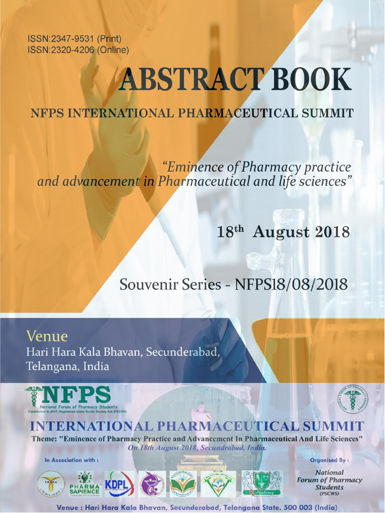 NFPS International Pharmaceutical Summit 2018 | PDF | Coronary Artery ...
