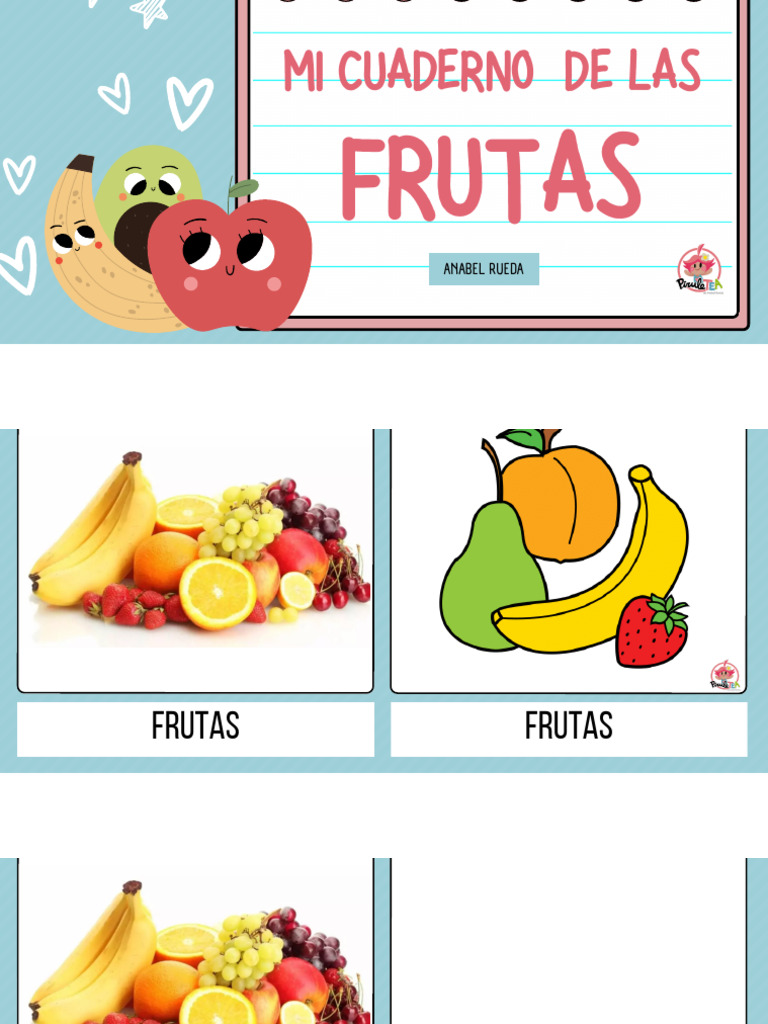 Cuaderno de Las Frutas 1 | PDF