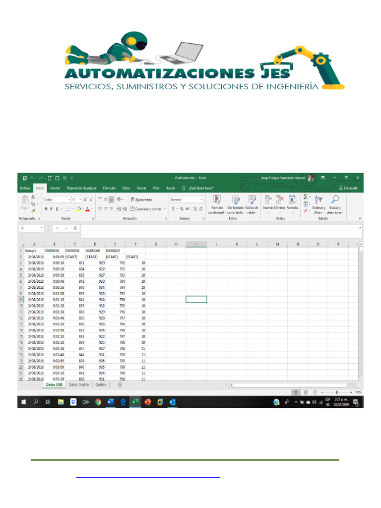 Instrucciones Graficador UHT | PDF | Software | Informática