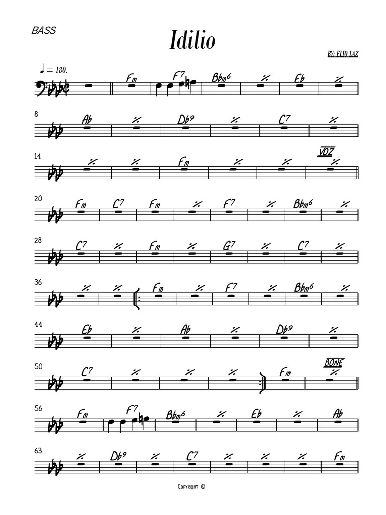 Idilio - Bass | PDF