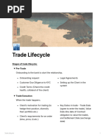 Trade Life Cycle | PDF