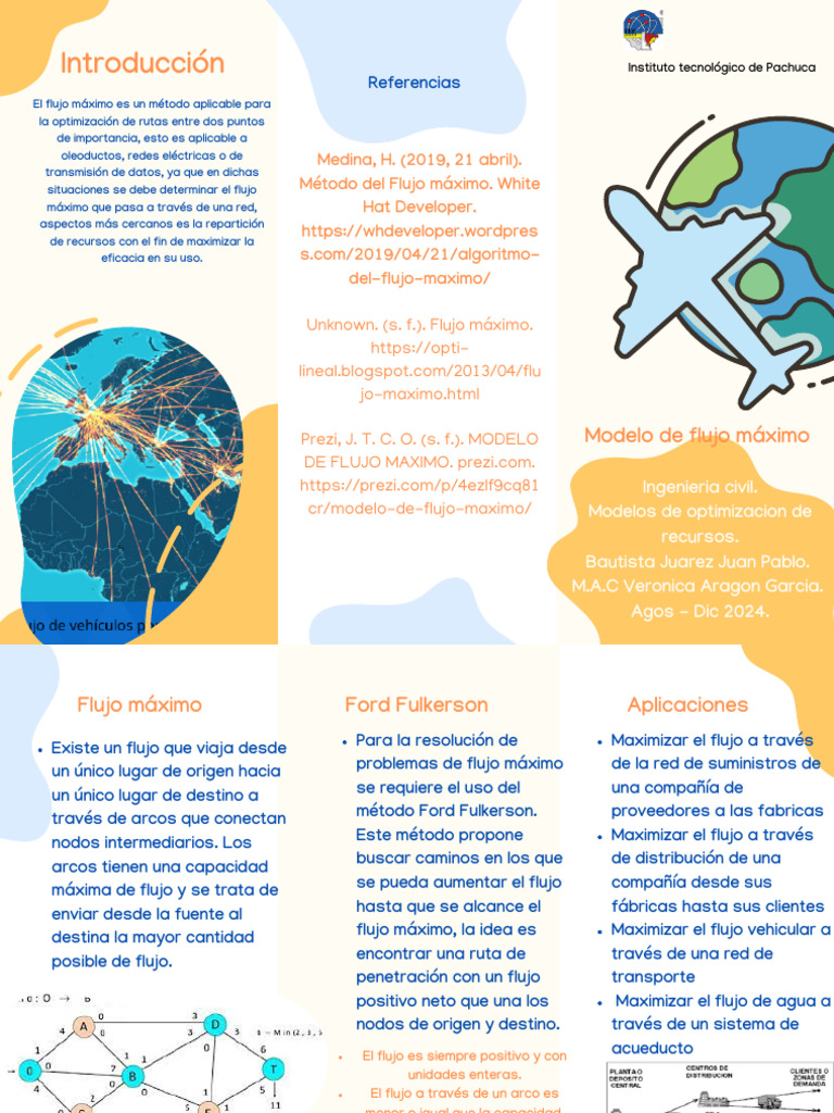 Triptico - Modelo de Flujo Maximo | PDF