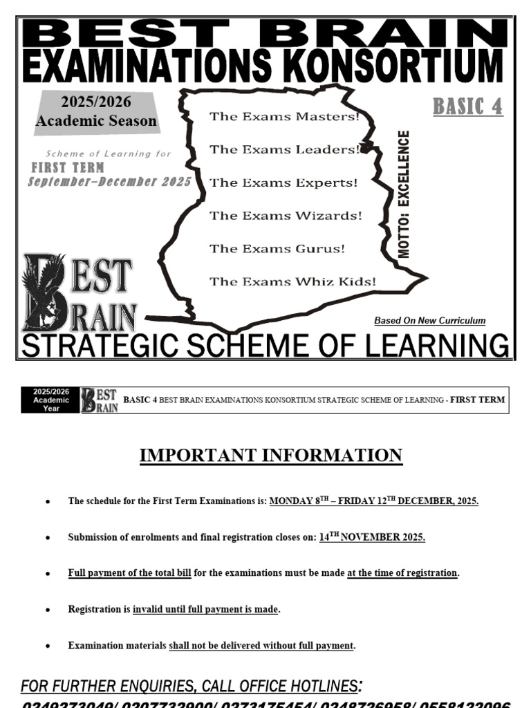 Basic 4 First Term Learning Scheme 2025 | PDF | Noun | Word