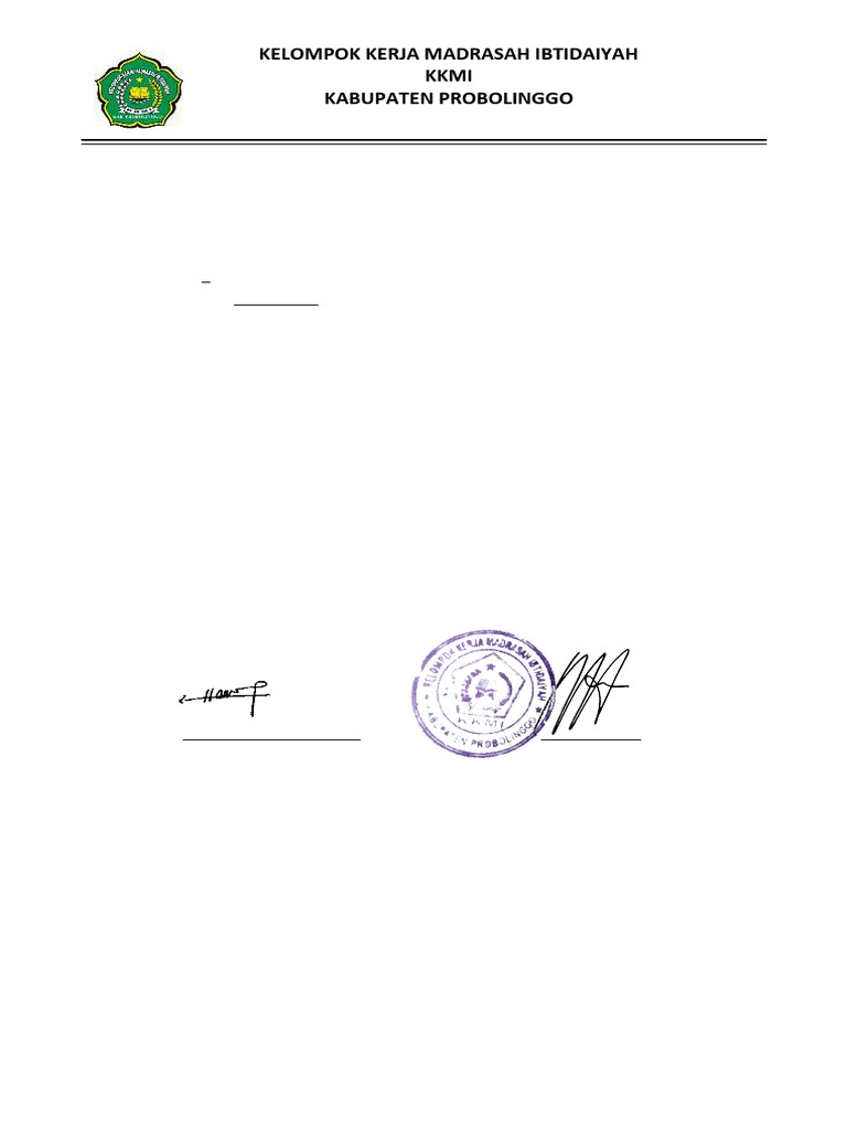 Surat Undangan Rapat Kkmi Dan Pengumpulan Berkas Porseni-Digabungkan | PDF