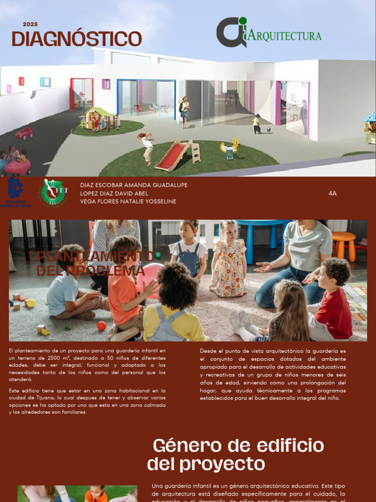 Proyecto de Guardería Infantil en Tijuana | PDF | Cuidado de los niños