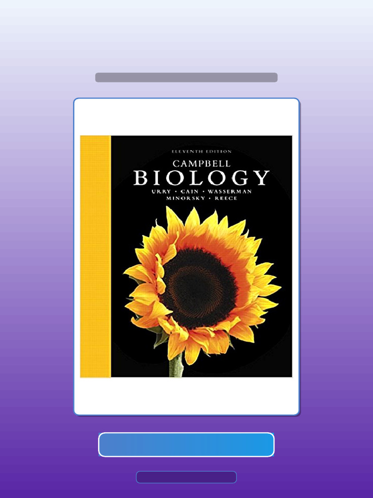 Campbell Biology 11th Edition by Urry Ebook and TestBank Bundle ...