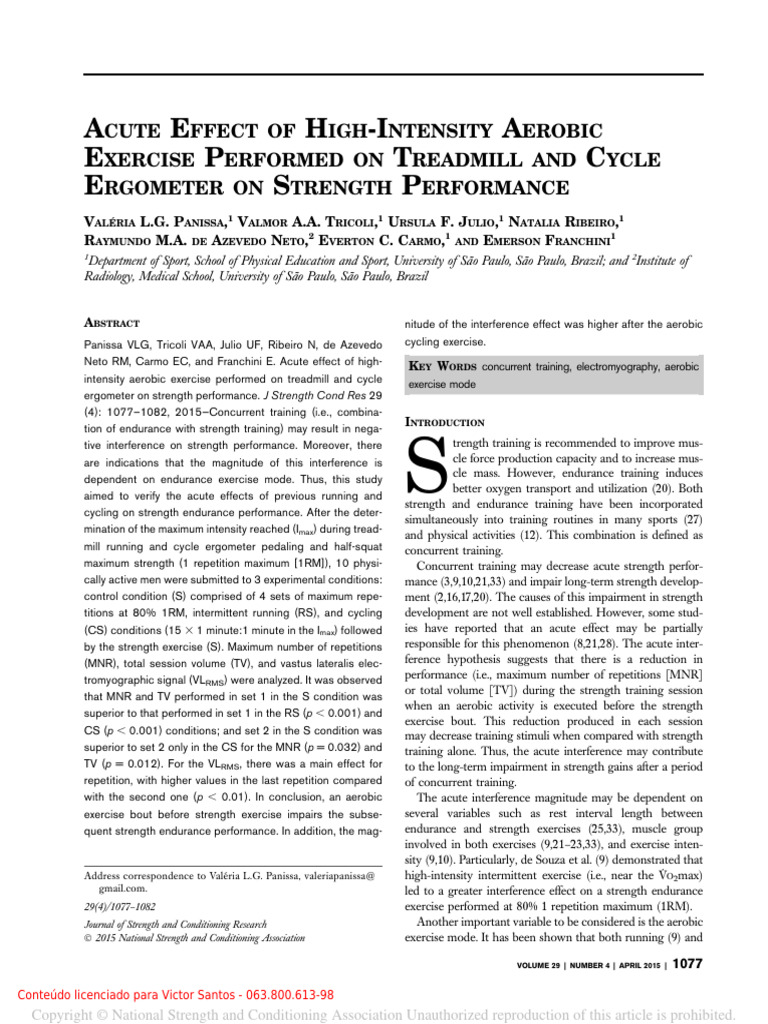 Capitulo10-Estudo10 | PDF | Strength Training | Electromyography