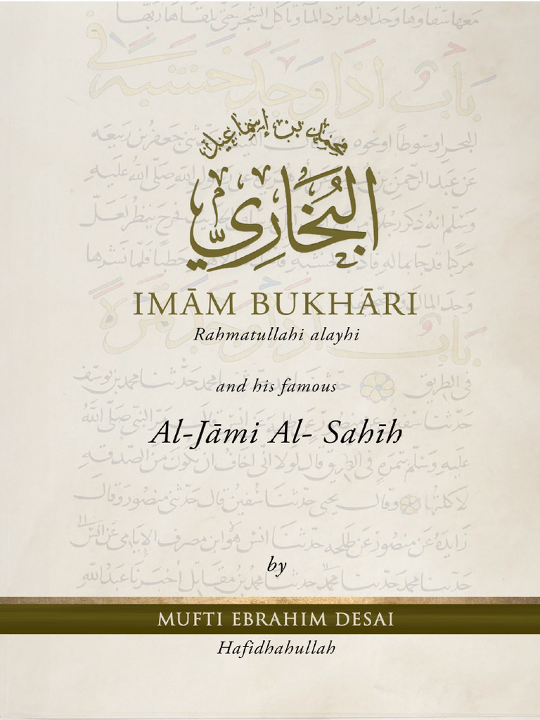 Mufti - Ebrahim.desai .Saheb .Imambukhari - Rahmatullahi-Alayhi - and ...