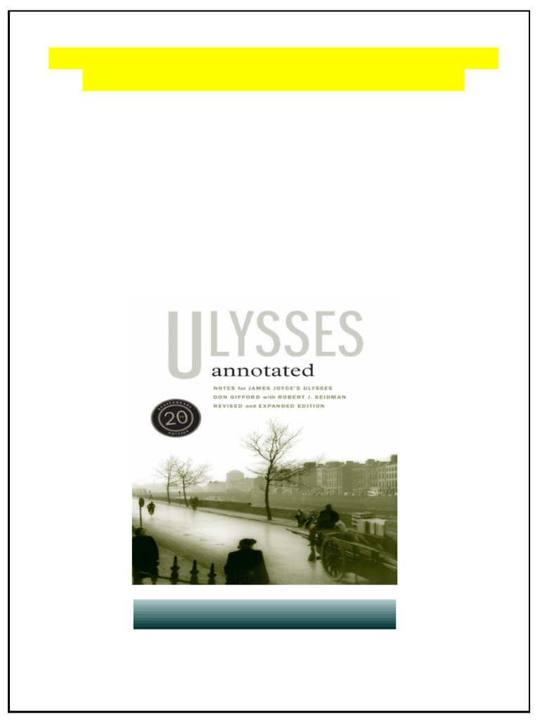 Ulysses Annotated Notes For James Joyce S Ulysses 2nd Edition Don ...