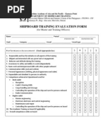 C-29 Seafarers Appraisal Report | PDF