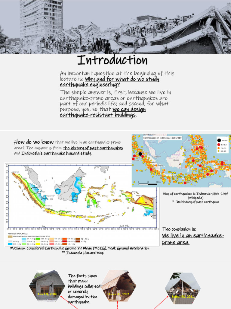 Kuliah 01 Introduction | PDF | Earthquake Engineering | Earthquakes