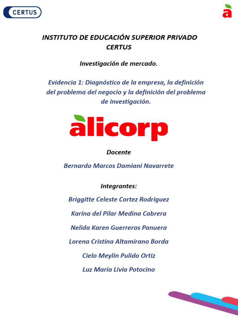 Evidencia 1 - Alicorp | PDF | Petróleo | Alimentos