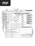 Dados Starwars | PDF | Personagens criados | Star Wars