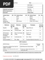 MOT Inspection Checklist Overview | PDF
